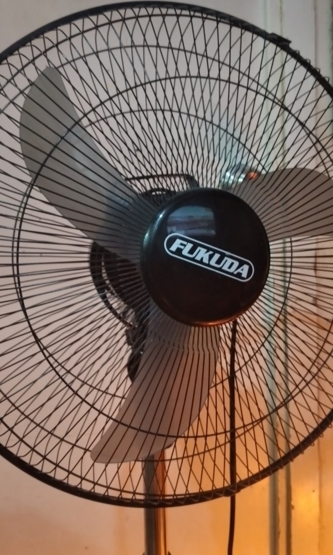 Fukuda Stand Fan (Black), Furniture & Home Living, Lighting & Fans ...