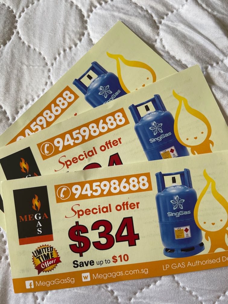 Gas voucher, Tickets & Vouchers, Vouchers on Carousell