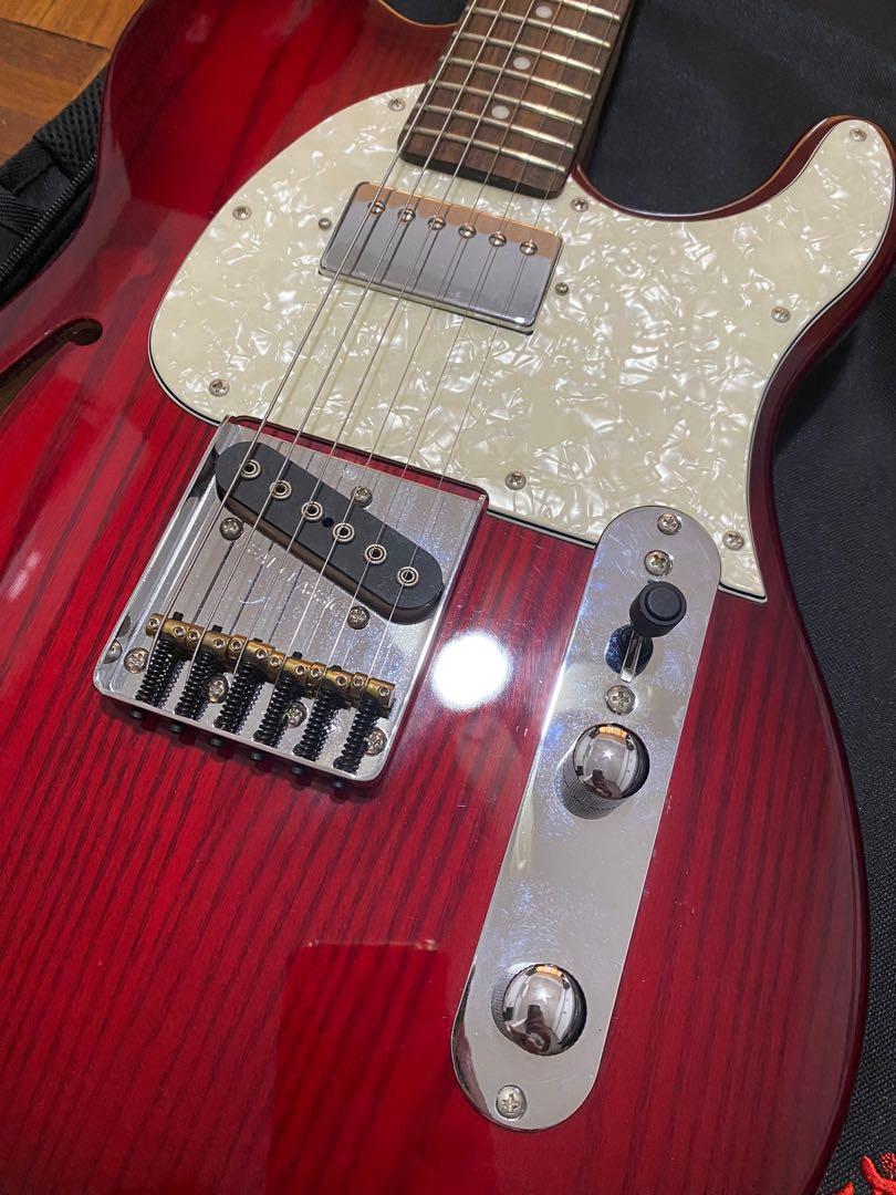G&L bluesboy hollowbody telecaster electric guitar, Hobbies & Toys ...