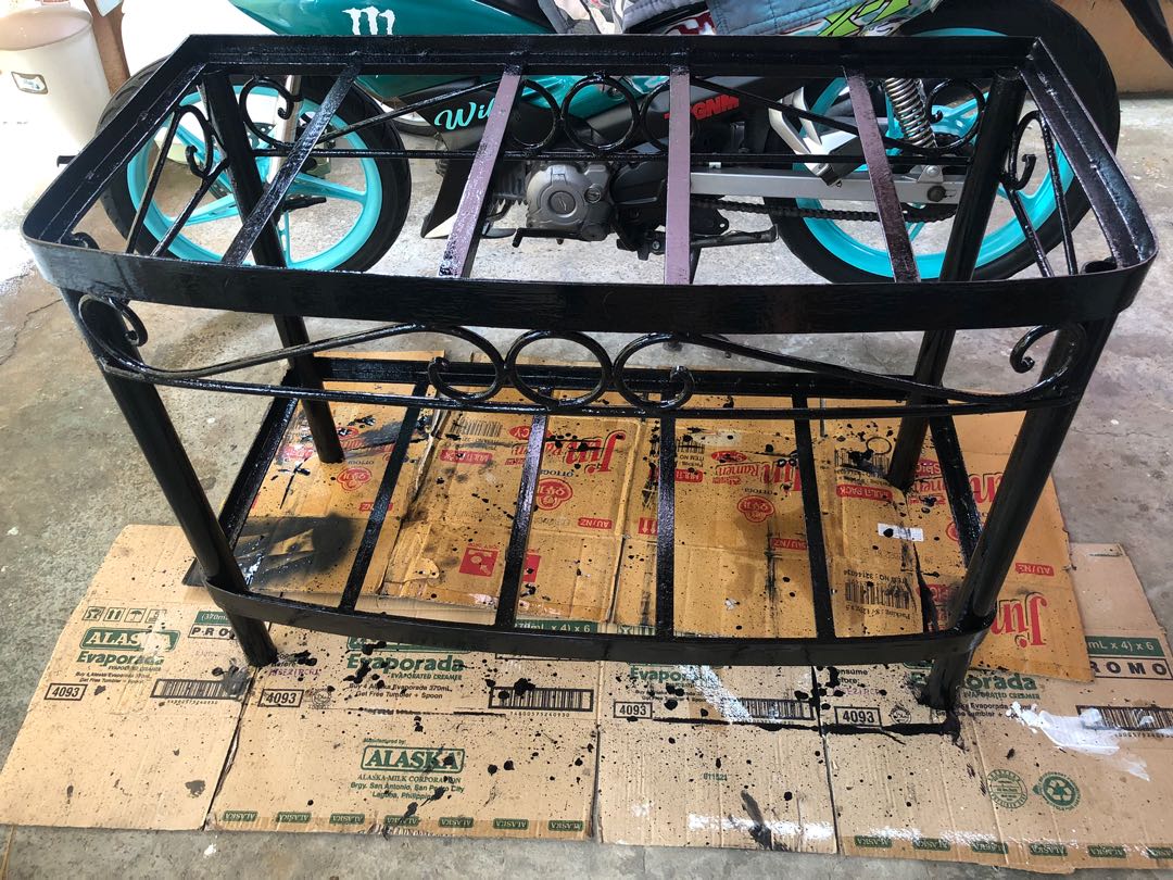 Heavy Duty Iron Aquarium/TV Stand, Furniture & Home Living, Furniture ...