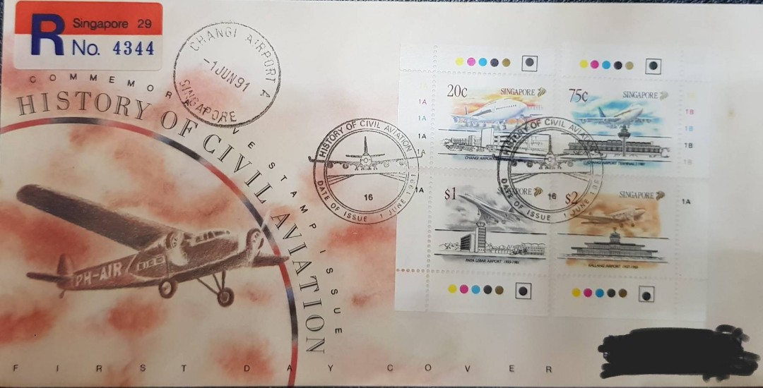 History Of Civil Aviation First Day Cover $3.50, Hobbies & Toys ...