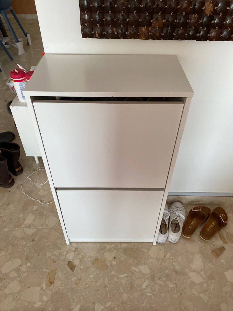 IKEA Bissa shoe storage, Furniture & Home Living, Furniture, Shelves ...