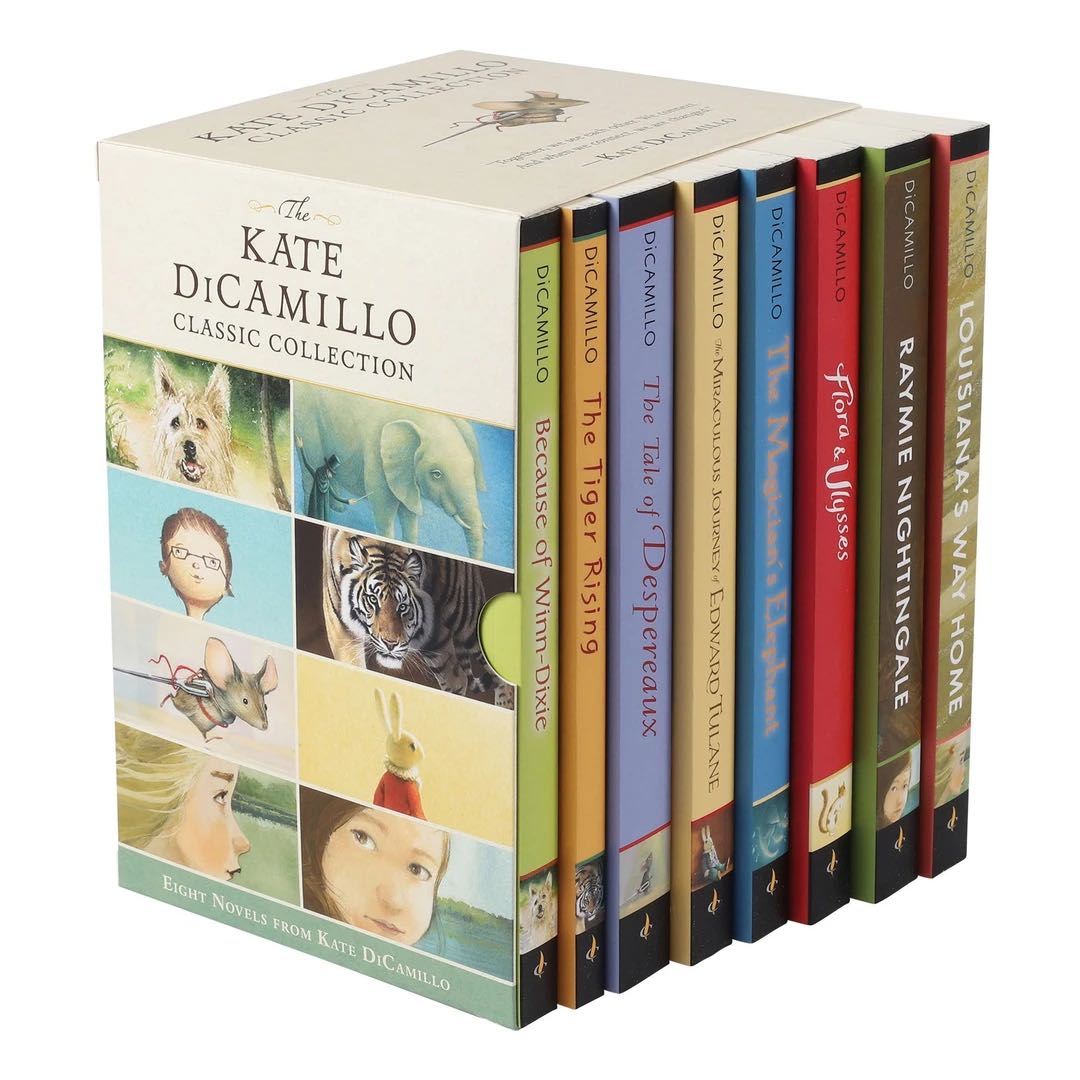 (Free delivery ) Kate DiCamillo Collection: 8 Book Box Set, Hobbies ...