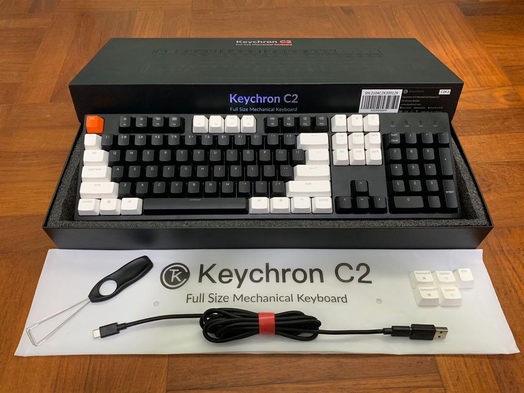Keychron C2 Mechanical Keyboard (Brown Switch), Computers & Tech, Parts ...