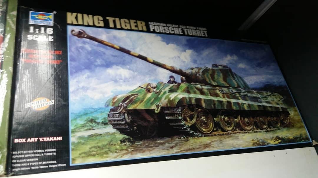 King tiger model kit tank, Hobbies & Toys, Collectibles & Memorabilia ...