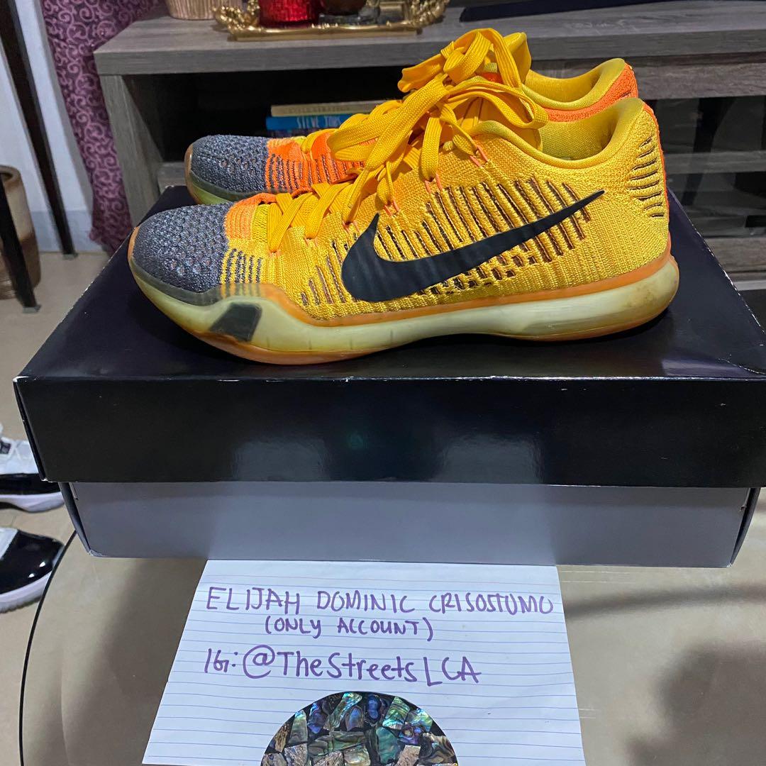 Kobe 10 “Rivalry”, Men's Fashion, Footwear, Sneakers on Carousell