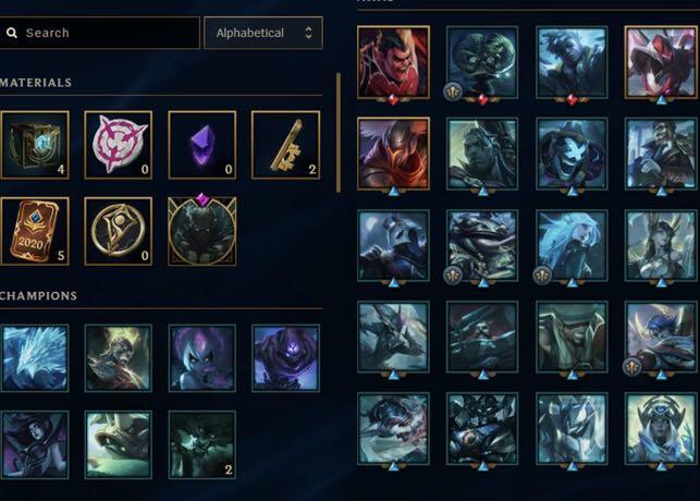LEAGUE OF LEGENDS PLATINUM ACCOUNT [RARE SKIN SHARDS], Video Gaming ...
