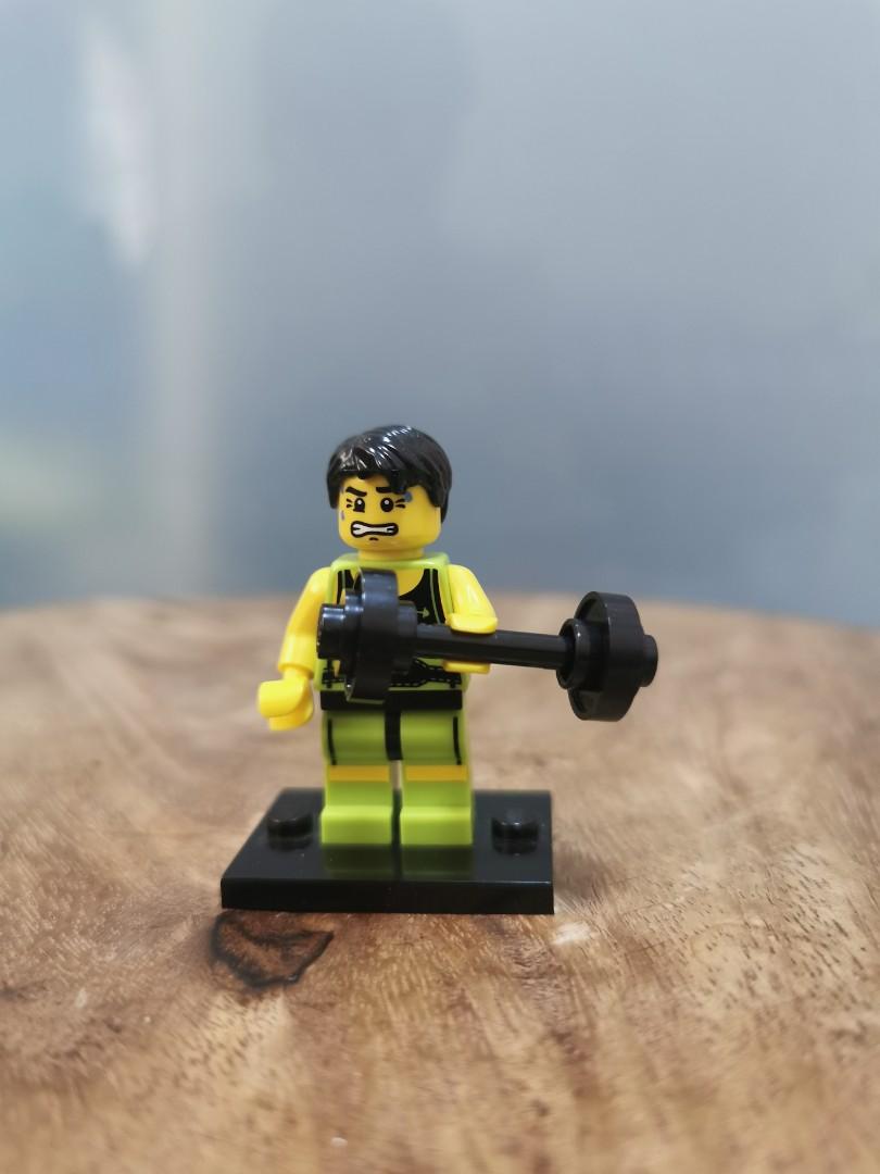 Lego Minifigures 8684 Series 2 Weightlifter, Hobbies & Toys, Toys ...