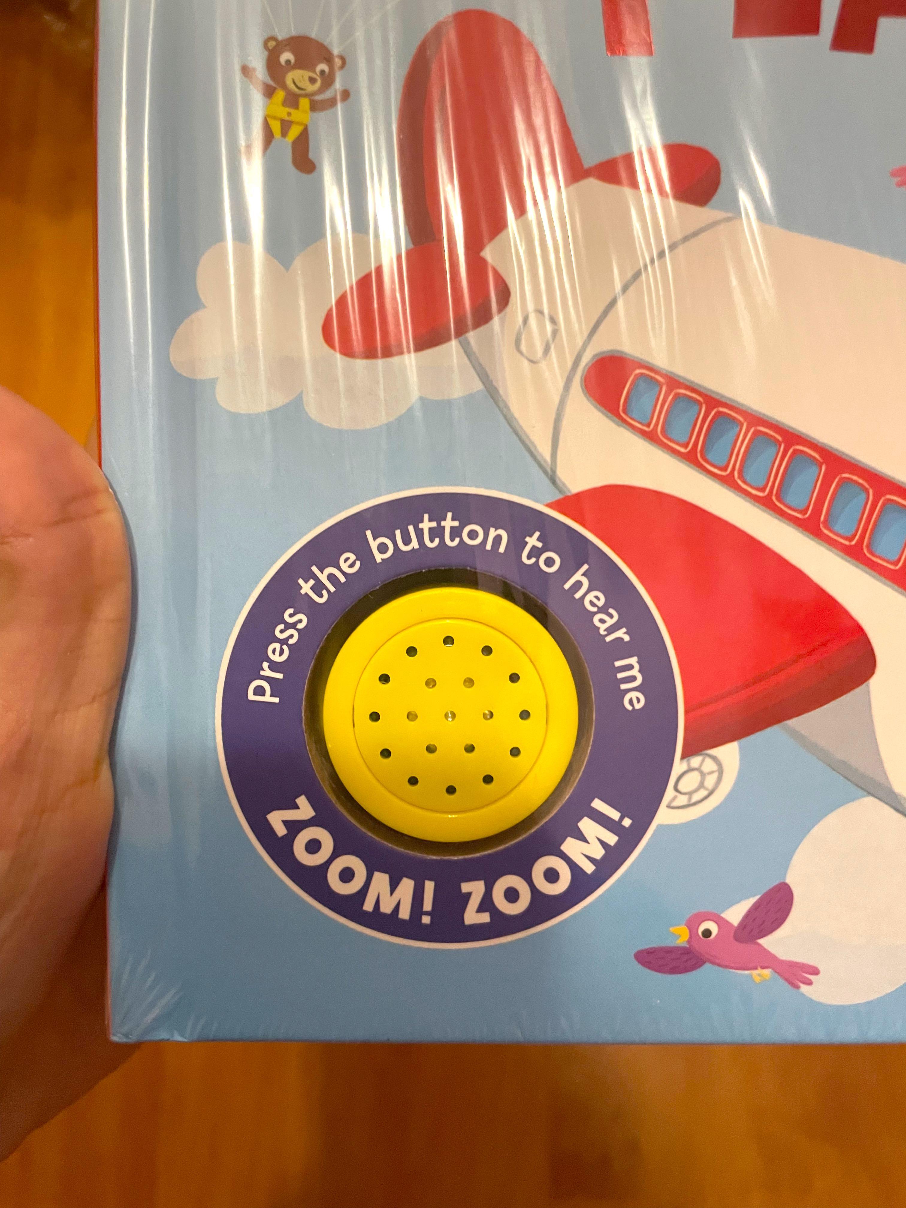 Little Red Plane Story Book with Sound, Hobbies & Toys, Books ...