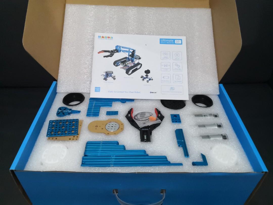 Makeblock Ultimate 2.0 Robot Kit 10-in-1, Hobbies & Toys, Toys & Games ...