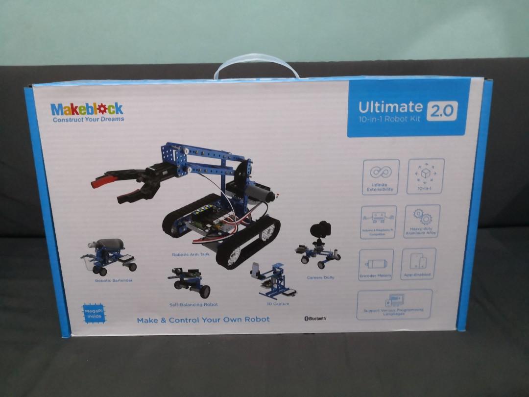 Makeblock Ultimate 2.0 Robot Kit 10-in-1, Hobbies & Toys, Toys & Games ...