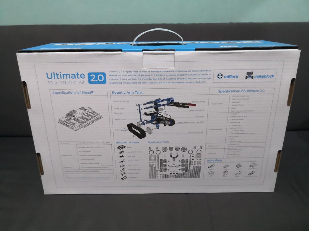 Makeblock Ultimate 2.0 Robot Kit 10-in-1, Hobbies & Toys, Toys & Games ...