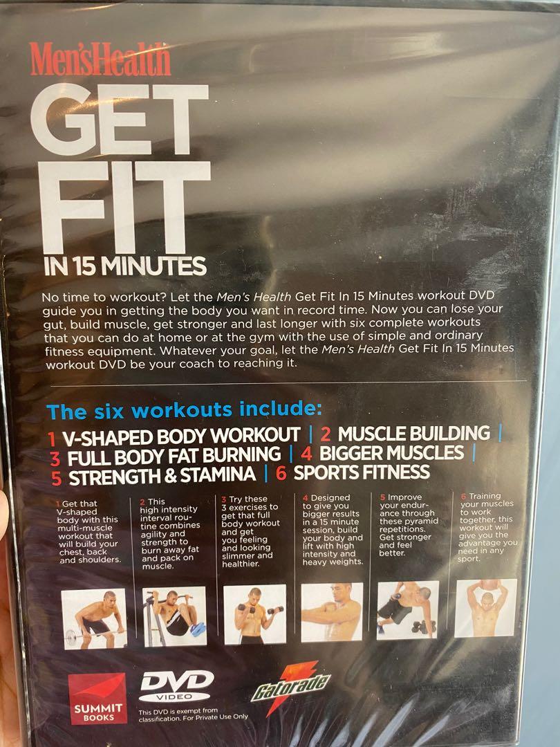 Mens health exercise DVD, Hobbies & Toys, Music & Media, CDs & DVDs on ...