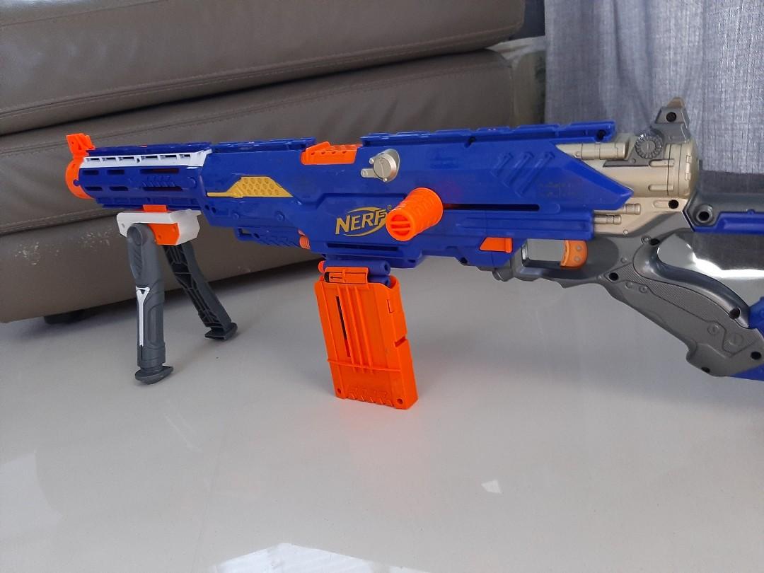 Nerf Long Strike CS-6, Hobbies & Toys, Toys & Games on Carousell