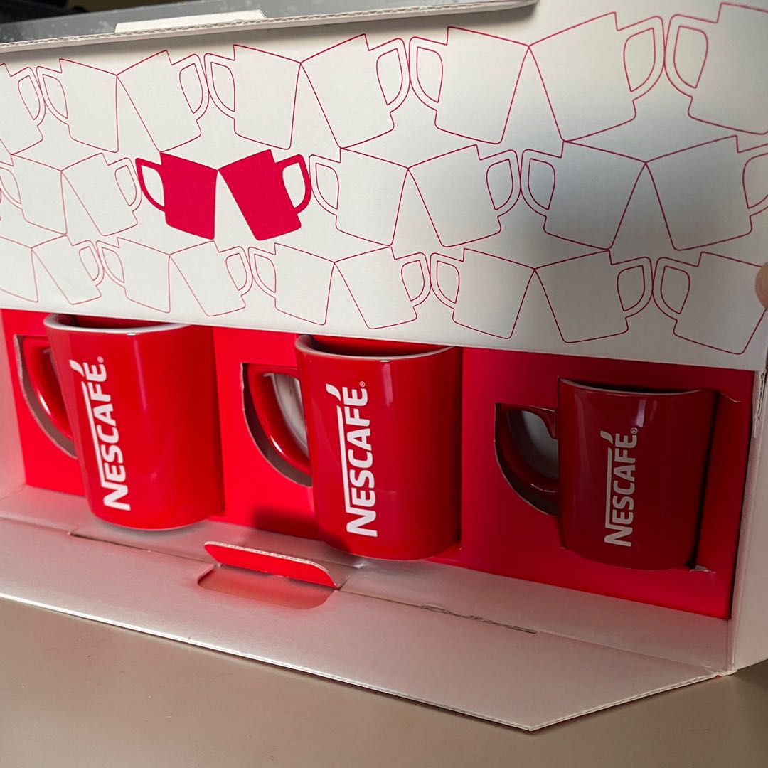 Nescafe coffee mugs, Furniture & Home Living, Kitchenware & Tableware ...