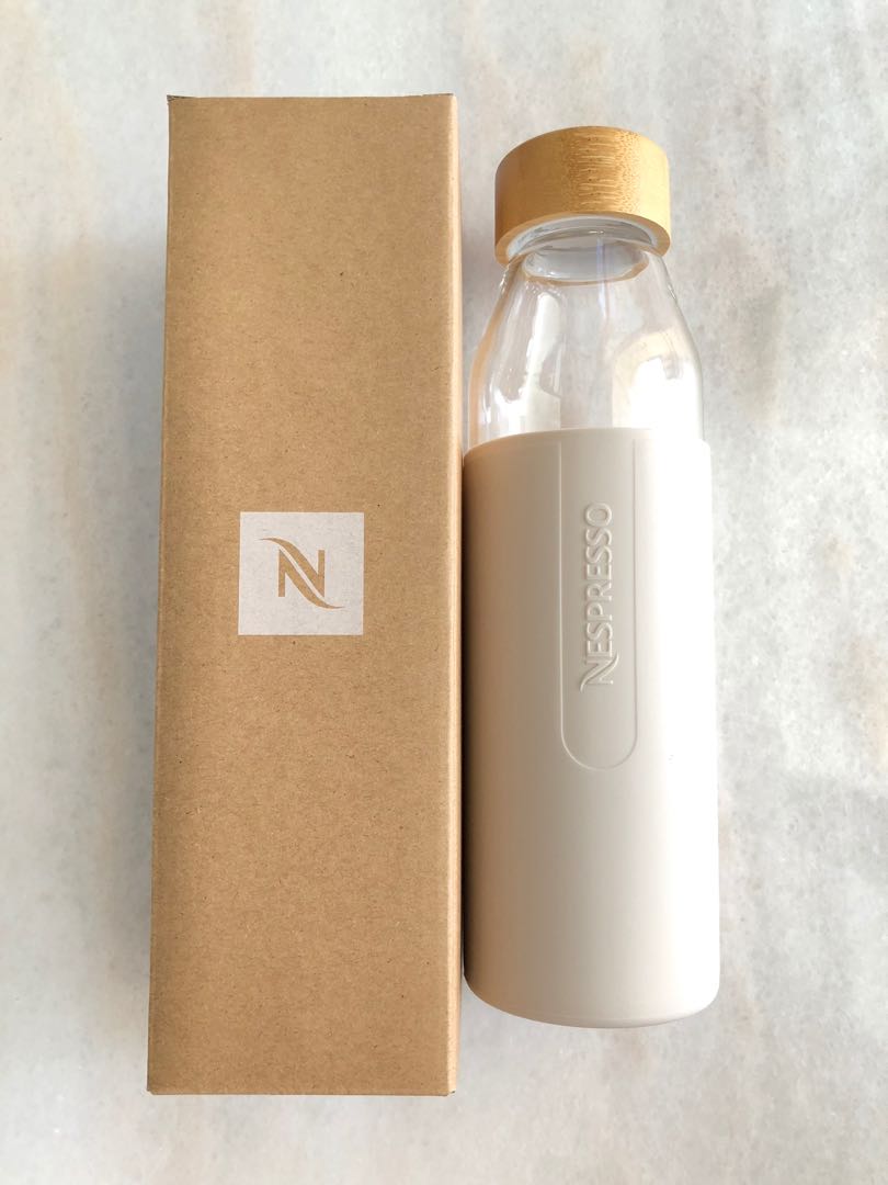 Nespresso Glass Bottle, Furniture & Home Living, Kitchenware ...