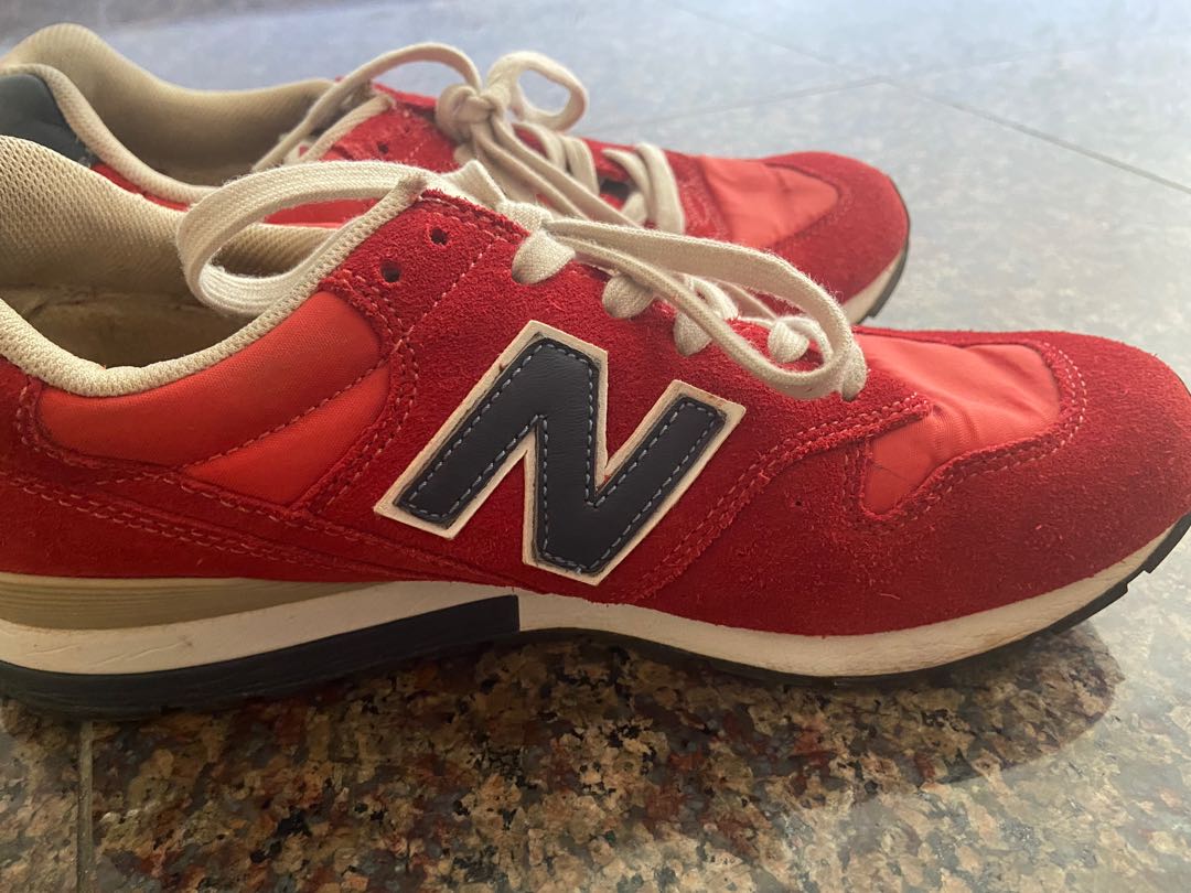 New Balance Red Shoes US 8, Men's Fashion, Footwear, Sneakers on Carousell