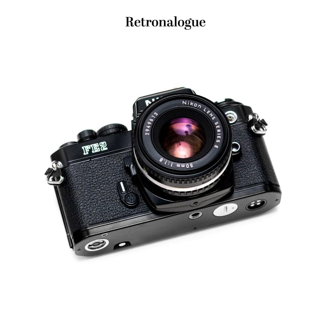 Nikon FE2 film camera, Photography, Cameras on Carousell