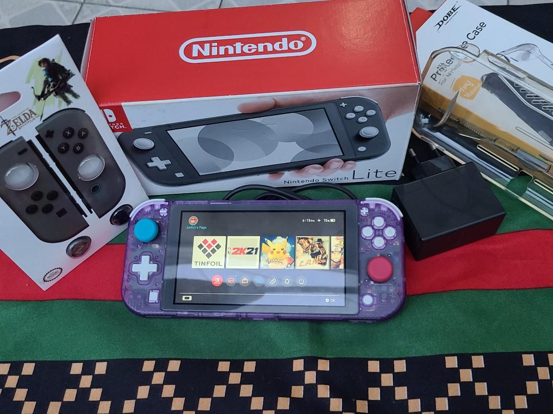 Nintendo switch lite jjbb h@cked, Video Gaming, Video Game Consoles ...