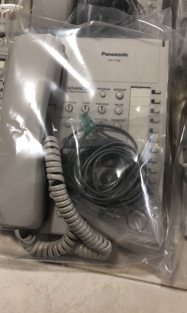 Panasonic Office Phone Set, TV & Home Appliances, Electrical, Adaptors ...
