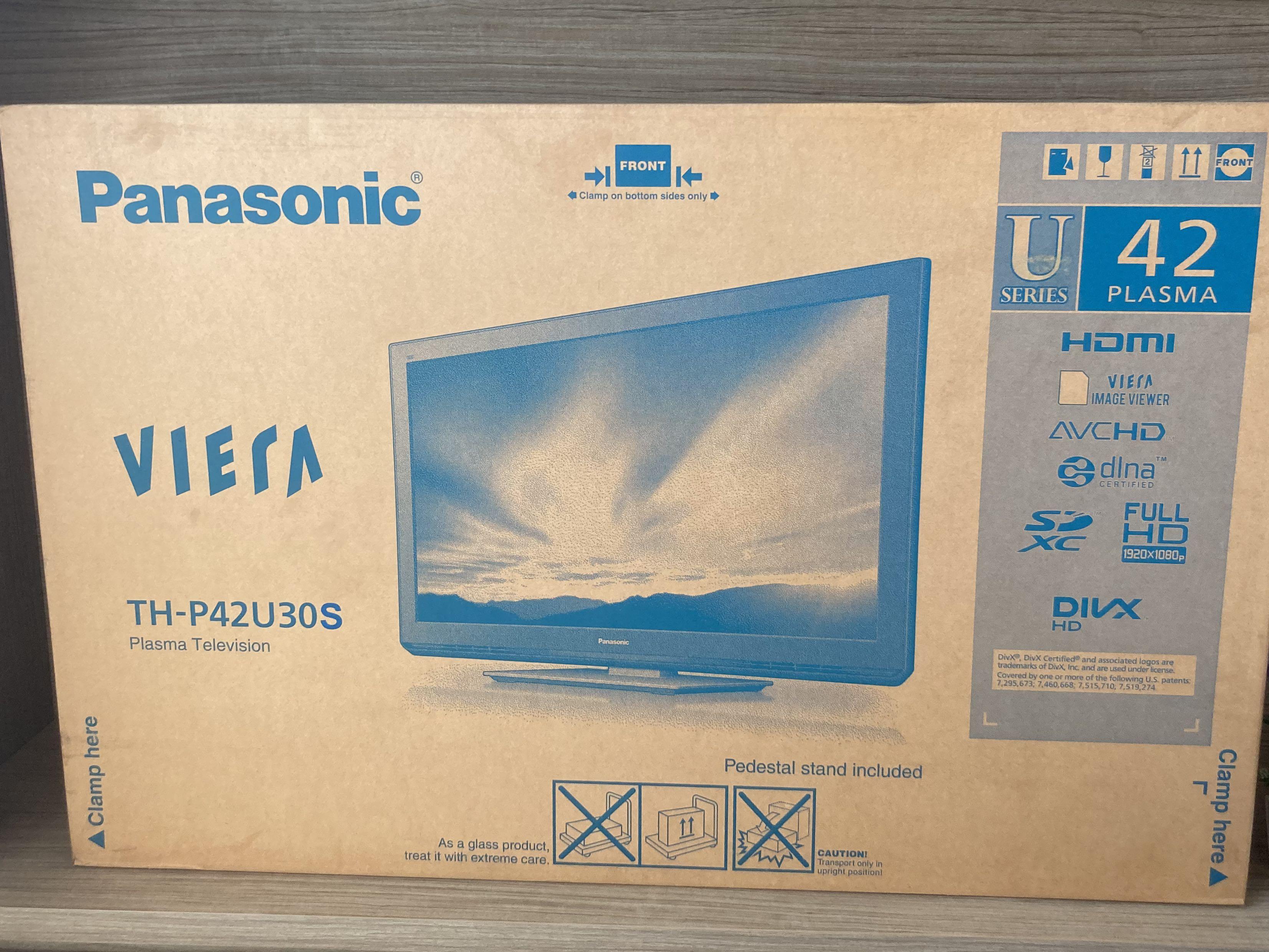 Panasonic Viera Plasma TV Brand New, TV & Home Appliances, TV ...