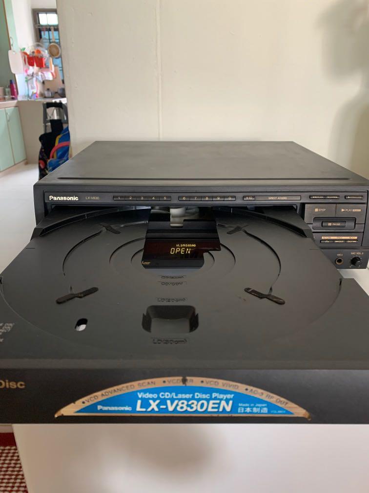 PANASONIC-LD & VCD Player, TV & Home Appliances, TV & Entertainment ...
