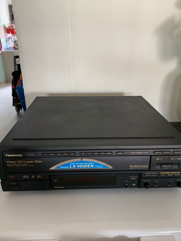 PANASONIC-LD & VCD Player, TV & Home Appliances, TV & Entertainment ...