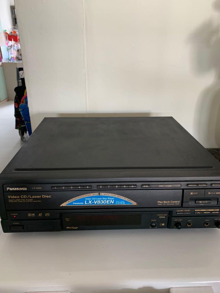 PANASONIC-LD & VCD Player, TV & Home Appliances, TV & Entertainment ...