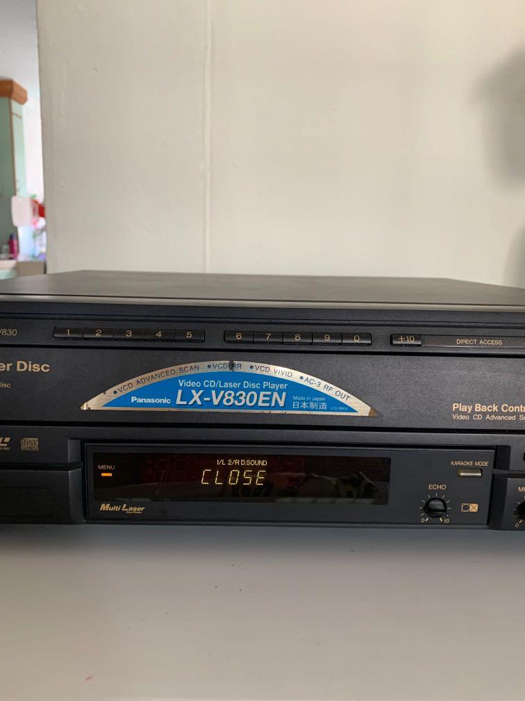 PANASONIC-LD & VCD Player, TV & Home Appliances, TV & Entertainment ...