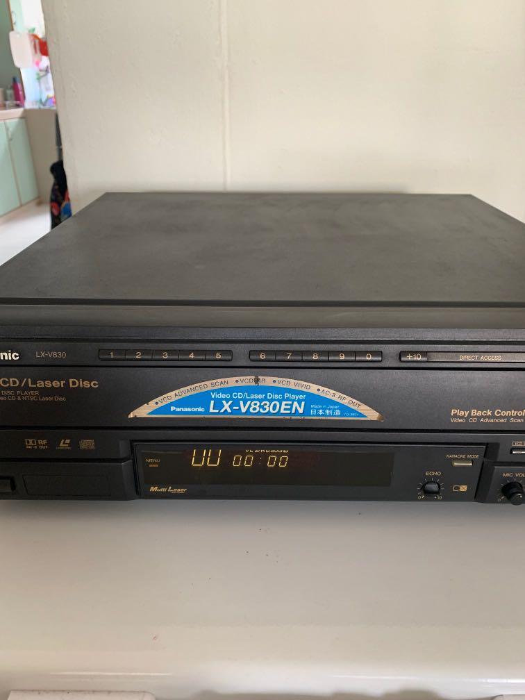 PANASONIC-LD & VCD Player, TV & Home Appliances, TV & Entertainment ...