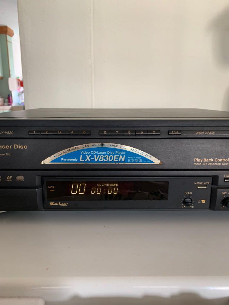 PANASONIC-LD & VCD Player, TV & Home Appliances, TV & Entertainment ...