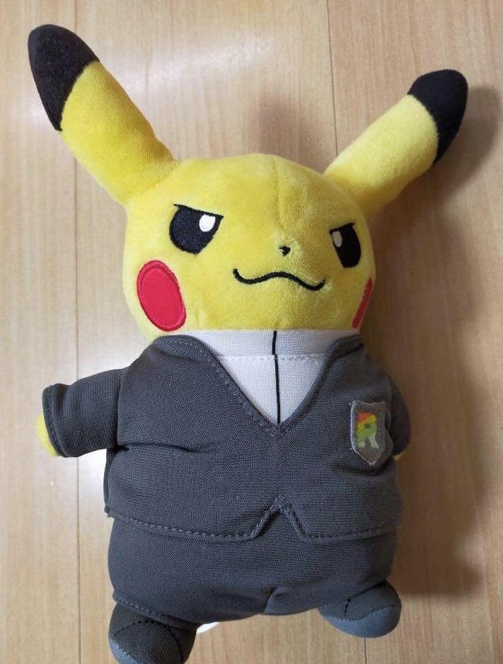 Pikachu Boss Costume Team Rocket Pokemon Center Plush, Hobbies & Toys ...