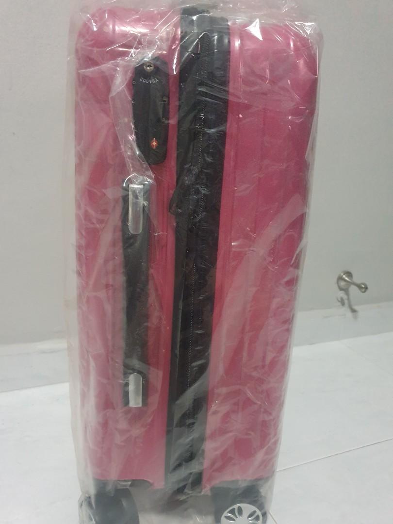 Pink luggage. By OCBC Titanium, Hobbies & Toys, Travel, Luggage on ...