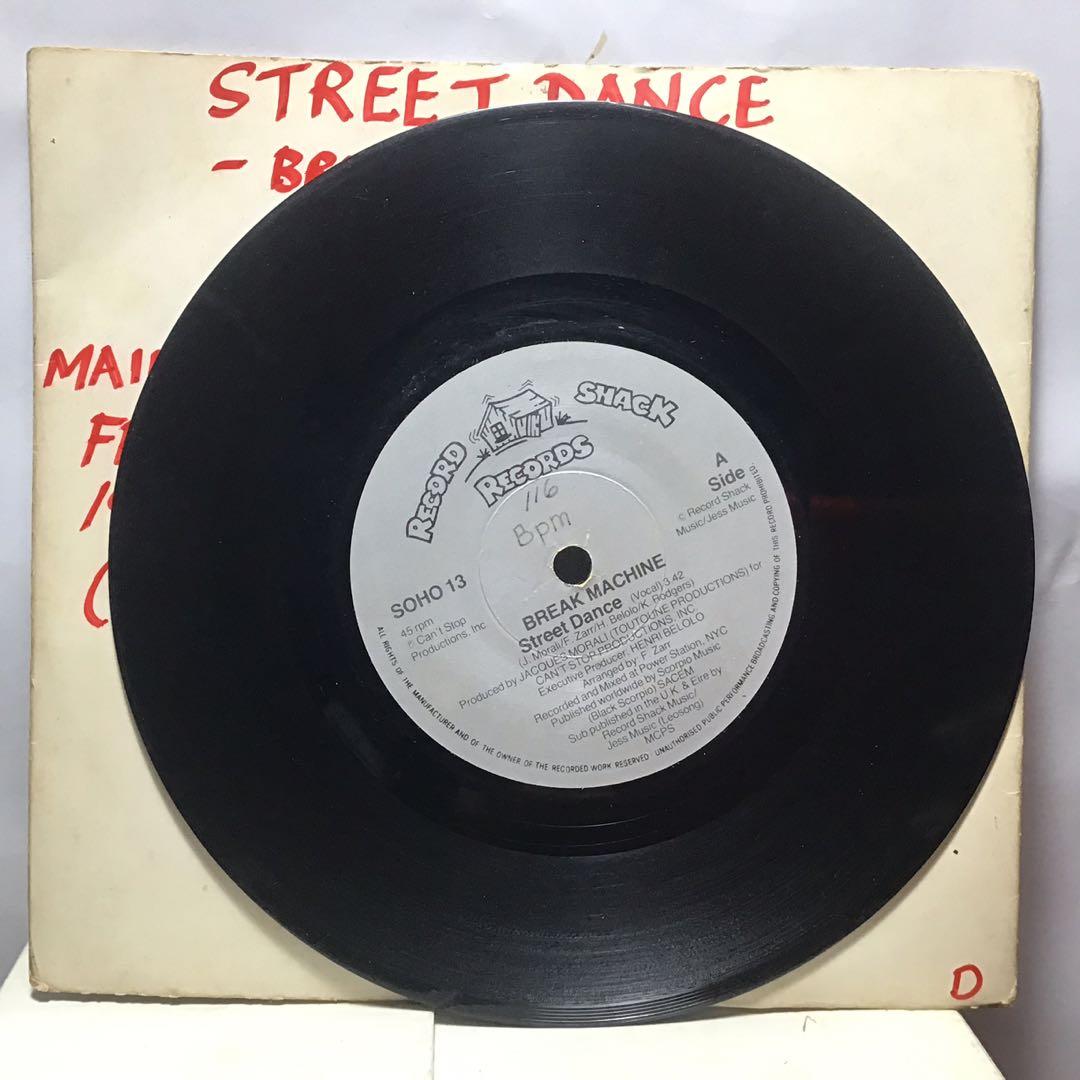 PIRING HITAM Break Machine - Street Dance OOP 1983 7” SINGLE Anubis 7 ...