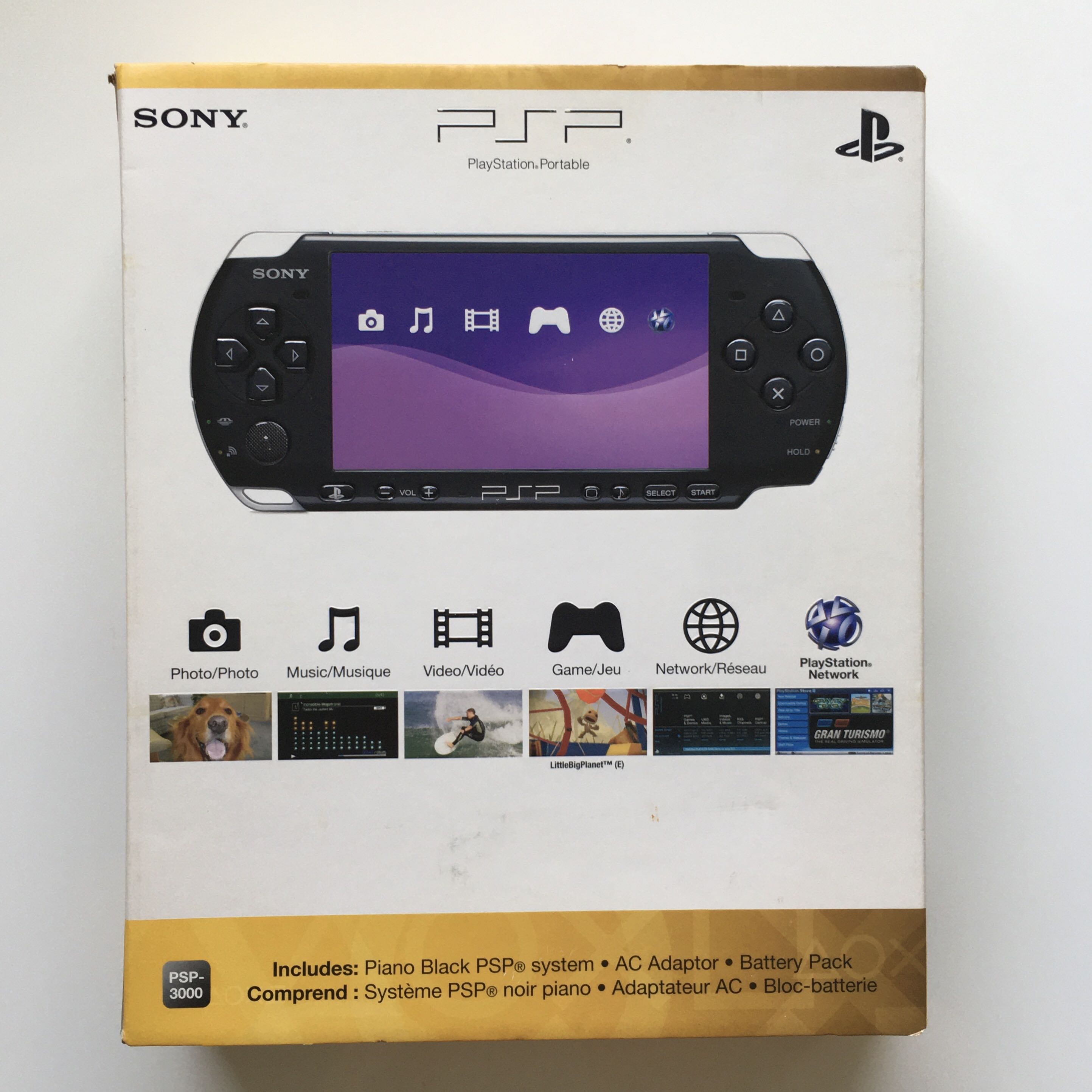 PlayStation Portable 3000 (CIB), Video Gaming, Video Game Consoles ...