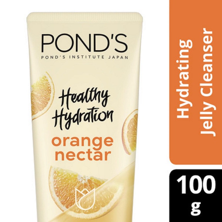 PONDS Orange Nectar Jelly Cleanser with Vitamin C for Hydrated Skin100g ...