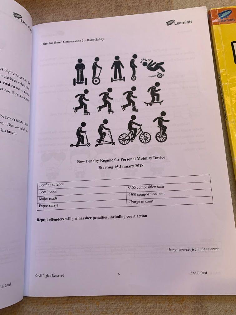 PSLE English Oral SBC, Hobbies & Toys, Books & Magazines, Textbooks on ...