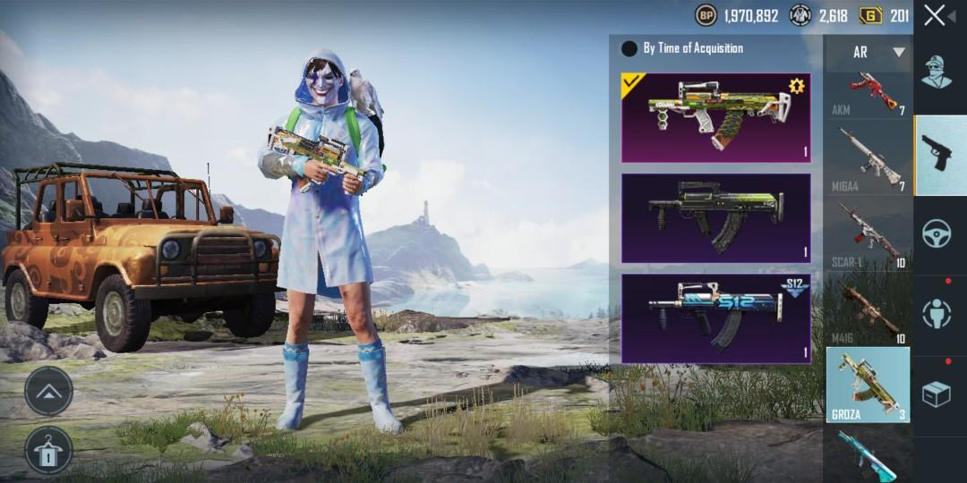 Pubg global 2 season conquer account..s10 and s11 conquer title with ...