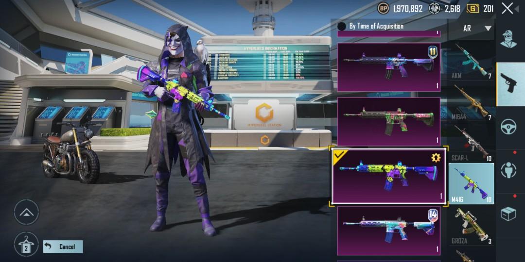 Pubg global 2 season conquer account..s10 and s11 conquer title with ...