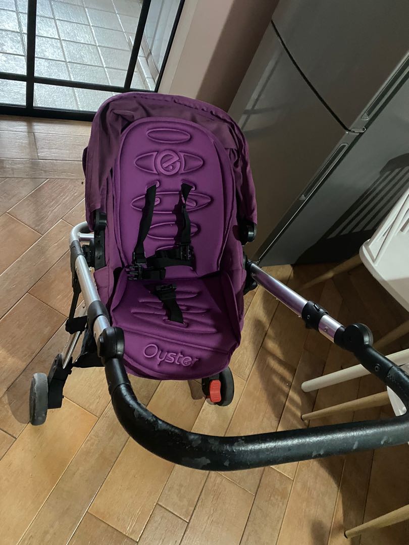 Oyster gem Purple Color stroller, Babies & Kids, Going Out, Strollers ...