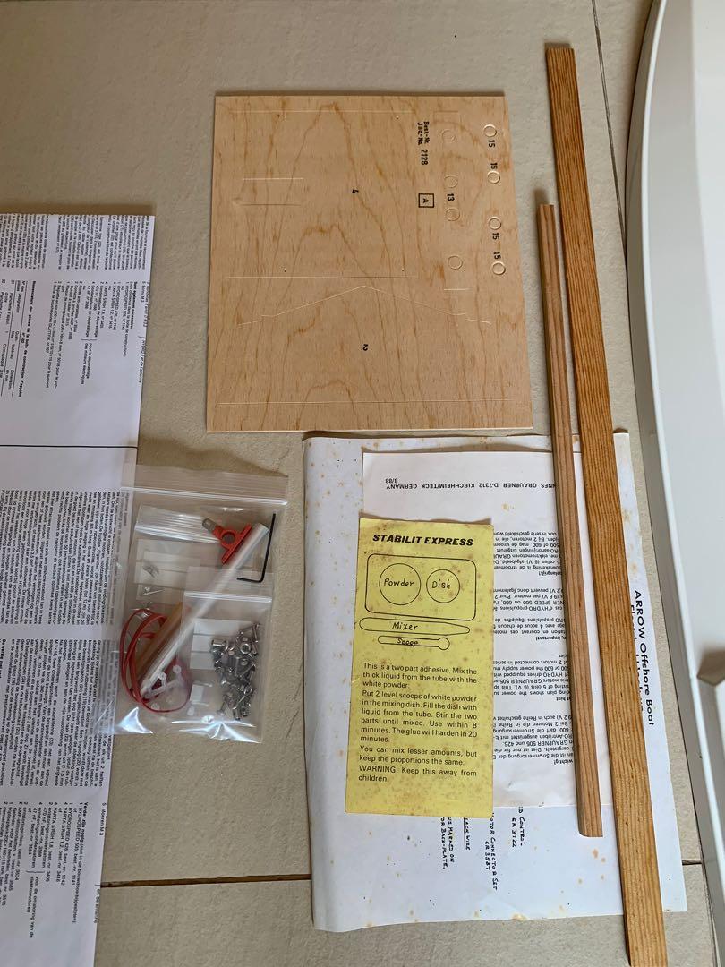 rare graupner arrow offshore power boat. NOT tamiya, hpi, abc hobby ...