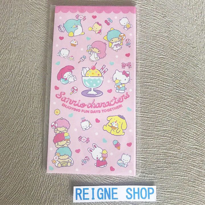 SANRIO ENVELOPES WITH STICKERS, Hobbies & Toys, Stationary & Craft ...