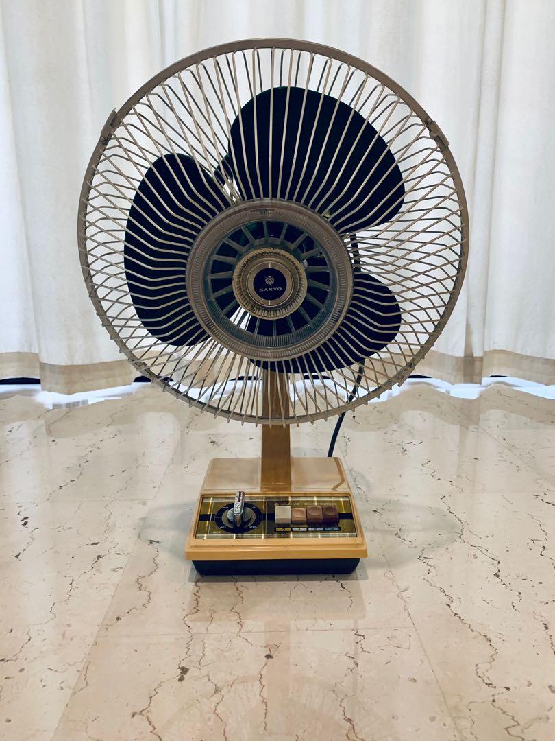Sanyo oscillator tri-speed fan, Furniture & Home Living, Lighting ...