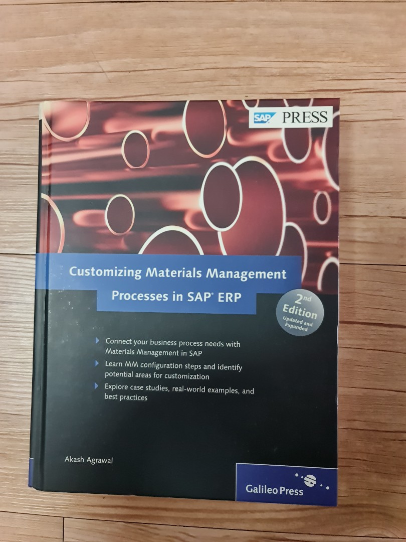 SAP ERP material management (2nd edition), Hobbies & Toys, Books ...