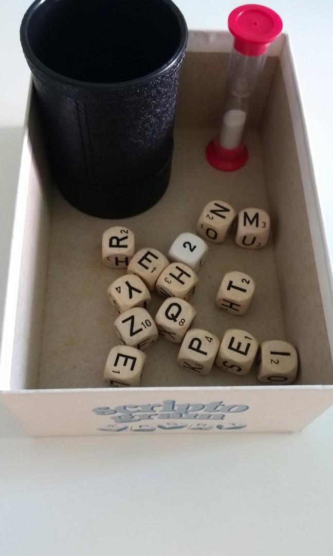 Script-O-Gram letter game by Jambo, Hobbies & Toys, Toys & Games on ...