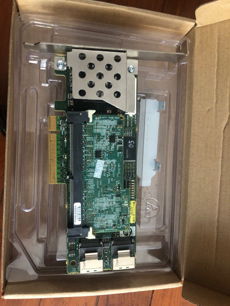 Server HP raid card with sas cable, Computers & Tech, Parts ...