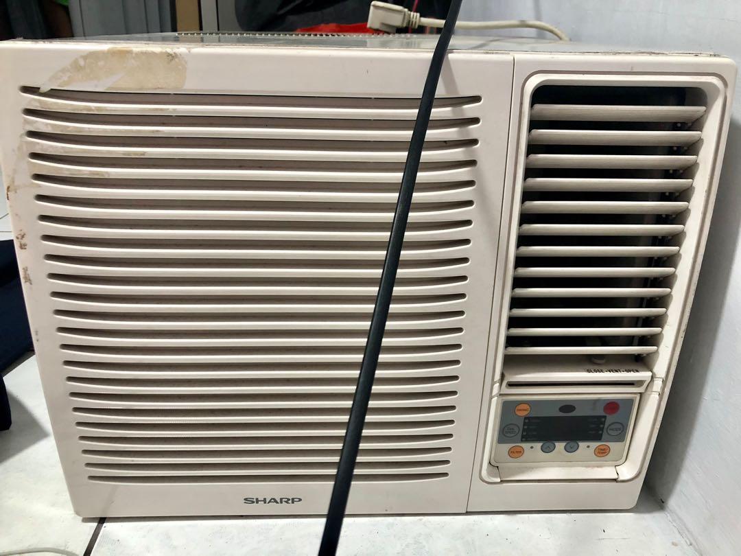 Sharp Aircon 1HP, TV & Home Appliances, Air Conditioning and Heating on ...