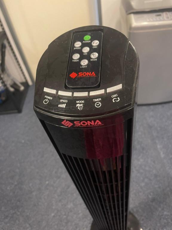 SONA SFT 1703 TOWER FAN, TV & Home Appliances, Air Conditioners ...