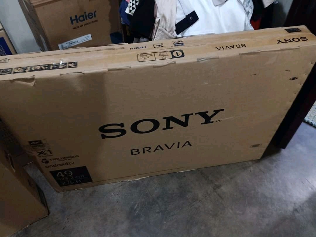 Sony bravia 49 INCH SMART ANDROID TV, TV & Home Appliances, TV ...