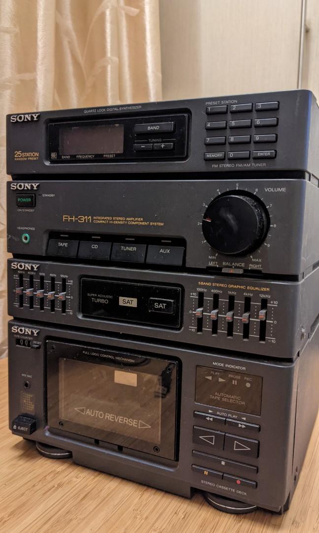 Sony FH 311 Hifi Radio Component System, Audio, Other Audio Equipment ...
